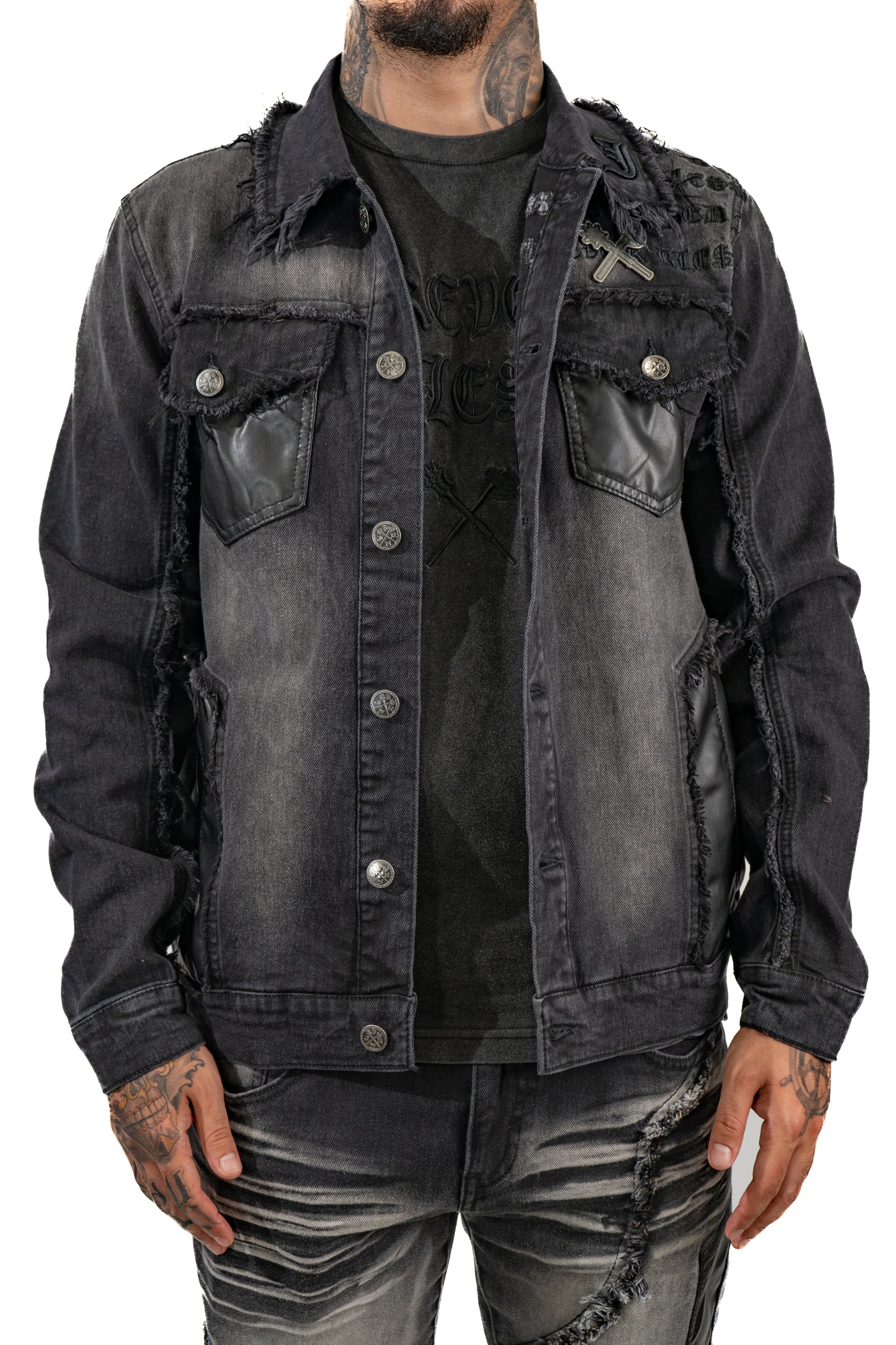 Forever Blessed Denim Jacket – Juren Clothing